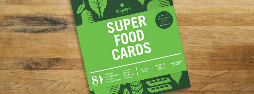 Grad Guest Post: Healthy Cooking with Super Food Cards