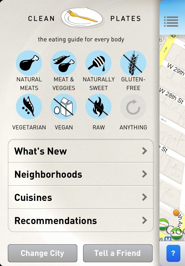 Integrative Nutrition Reviews: Clean Plates App