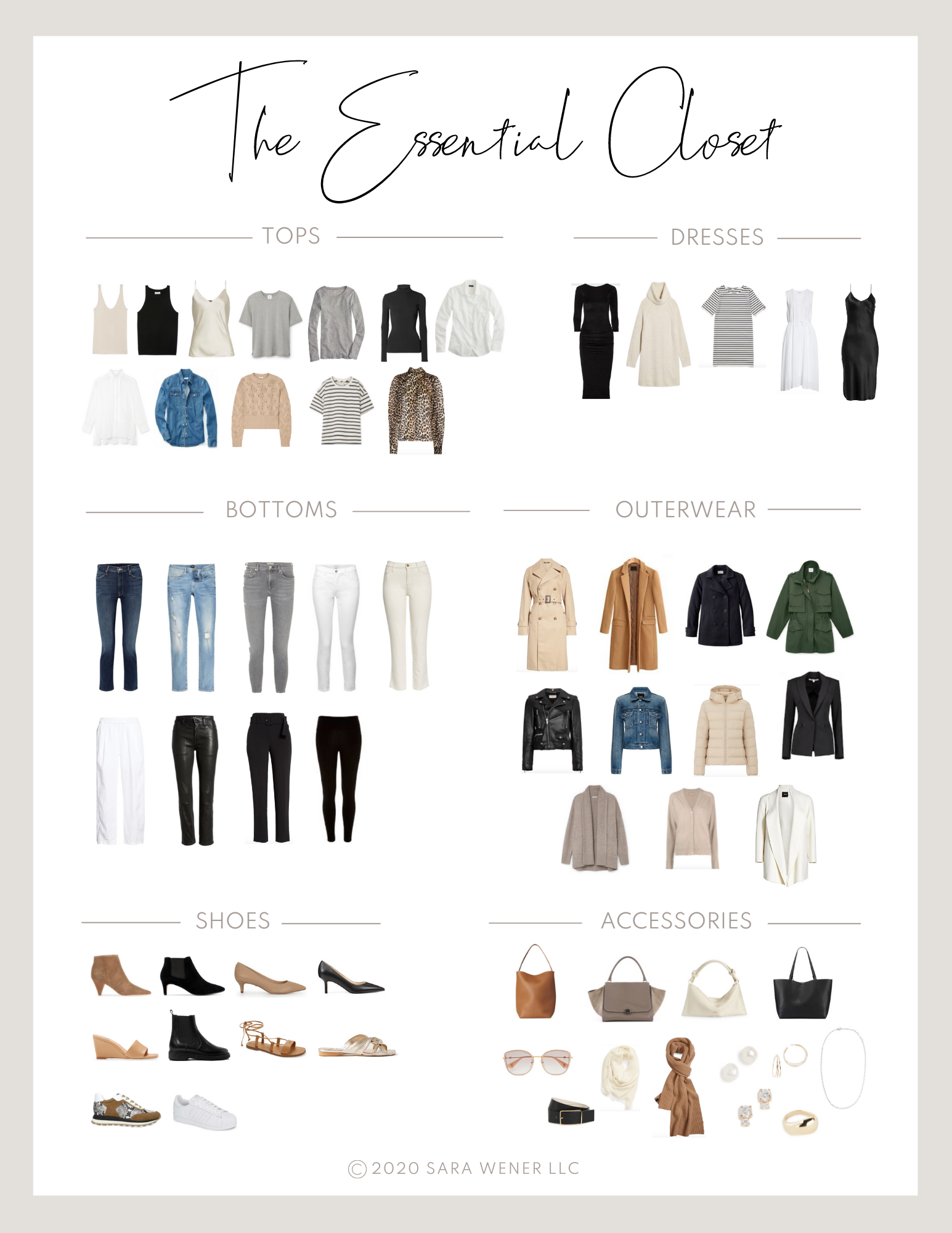 Create Your Essential Closet: Three Tips for a More Sustainable Wardrobe
