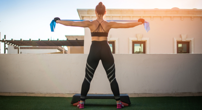 Band Exercises Perfect for At-Home Workouts